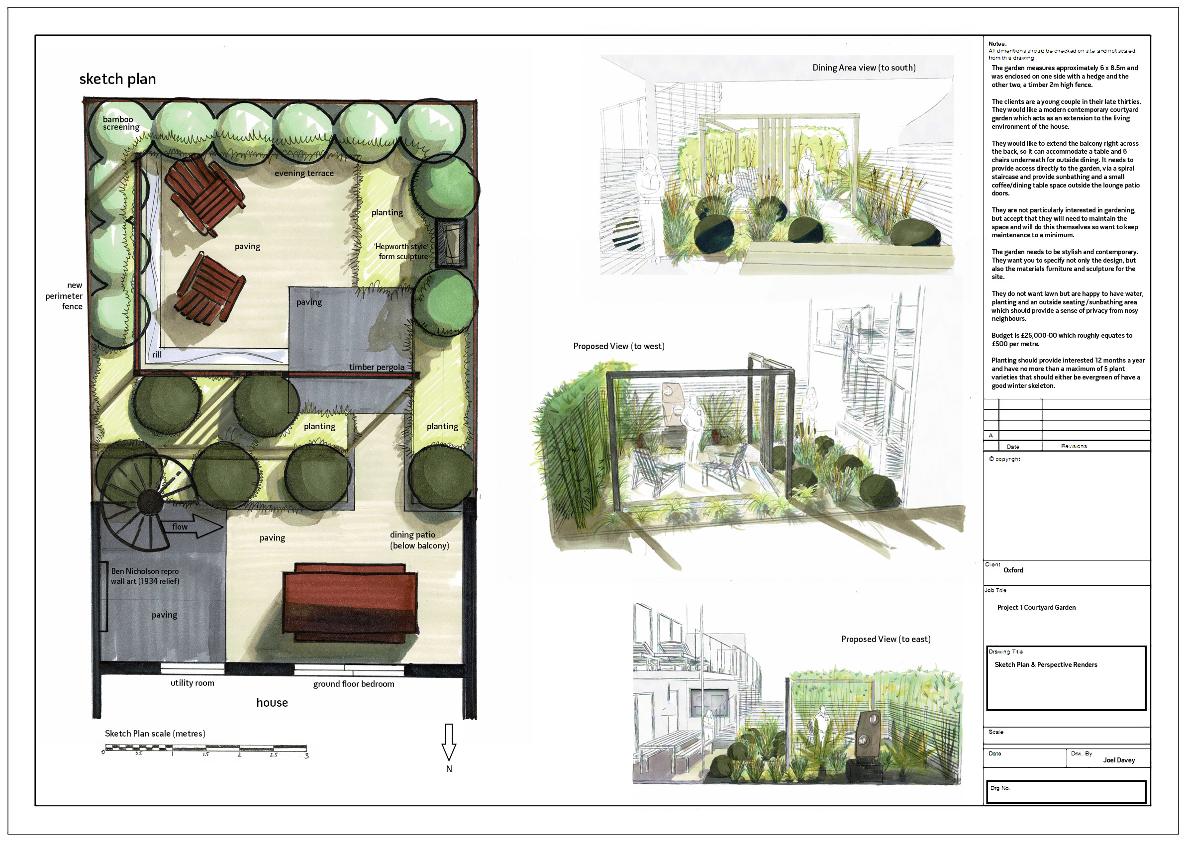 Cool Courtyard in the City – Joel Davey Garden Design | The Place for ...